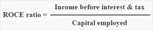 Return on capital employed ratio - explanation, formula, example and ...